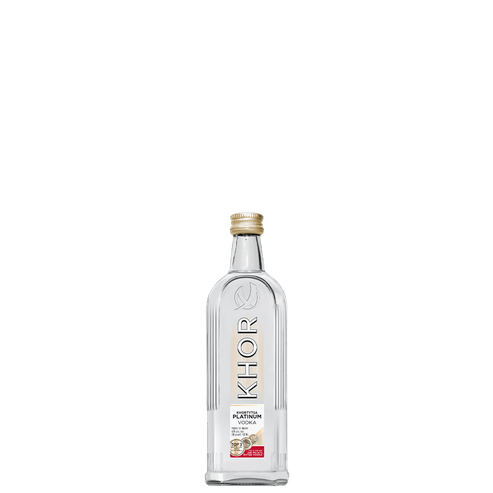 KHOR Platinum Vodka: Gluten Free | Made in Ukraine | 1L, 750ml, 700ml ...