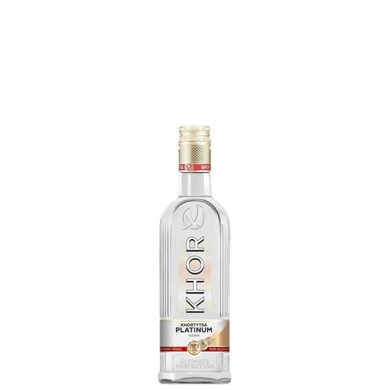 KHOR Platinum Vodka: Gluten Free | Made in Ukraine | 1L, 750ml, 700ml ...